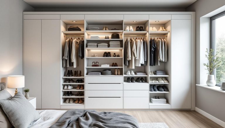 Optimiser votre placard intégré pour un rangement astucieux